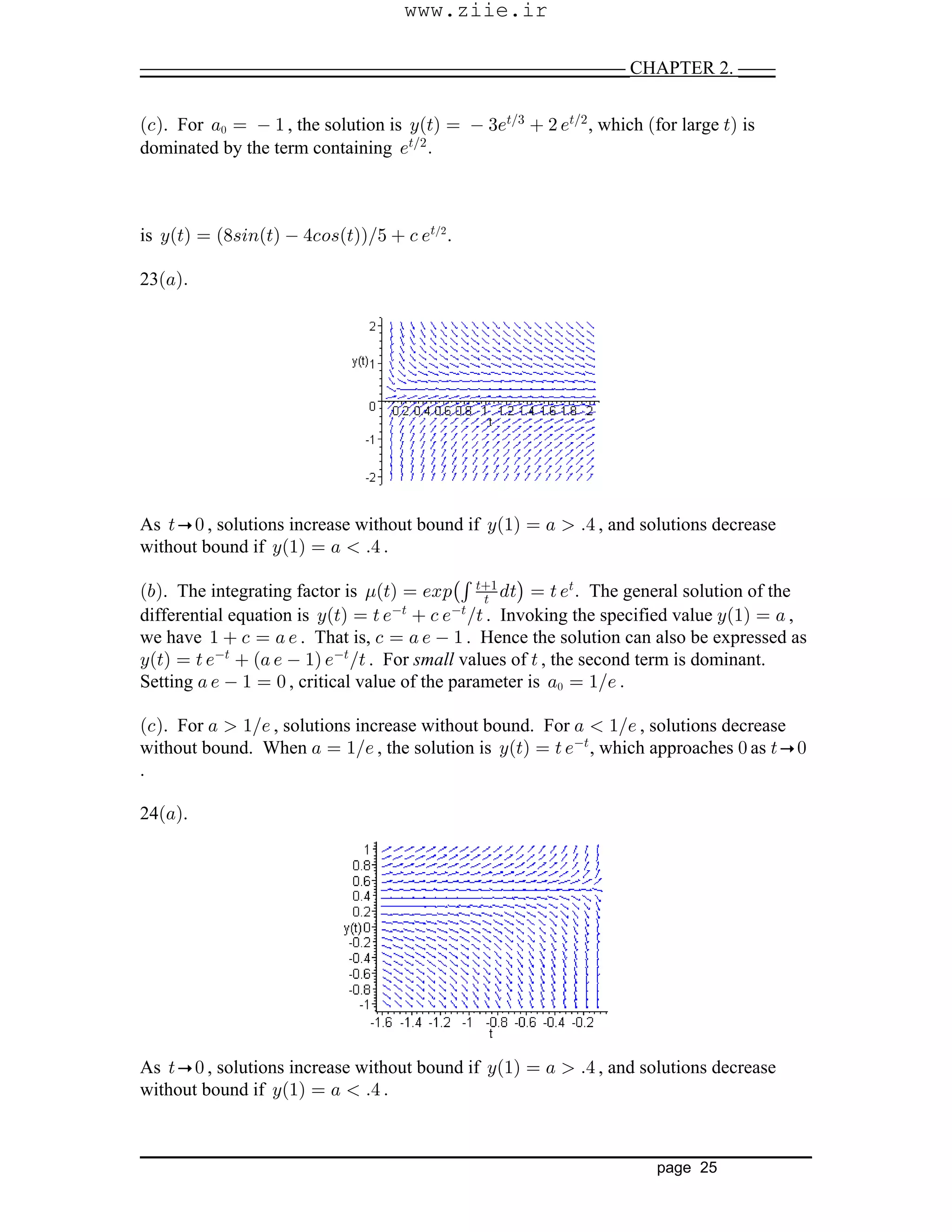 differential equations Boyce & Diprima Solution manual | PDF