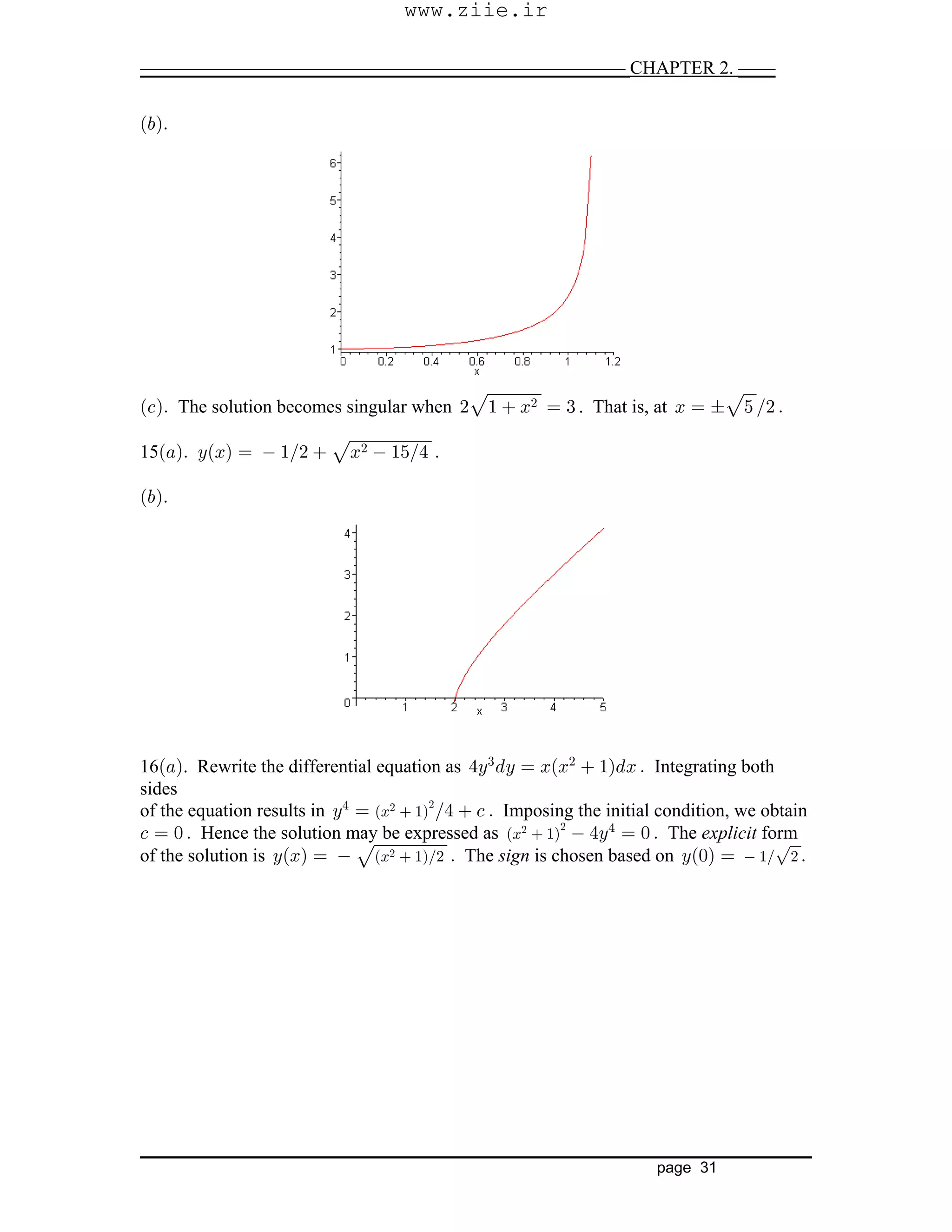 differential equations Boyce & Diprima Solution manual | PDF