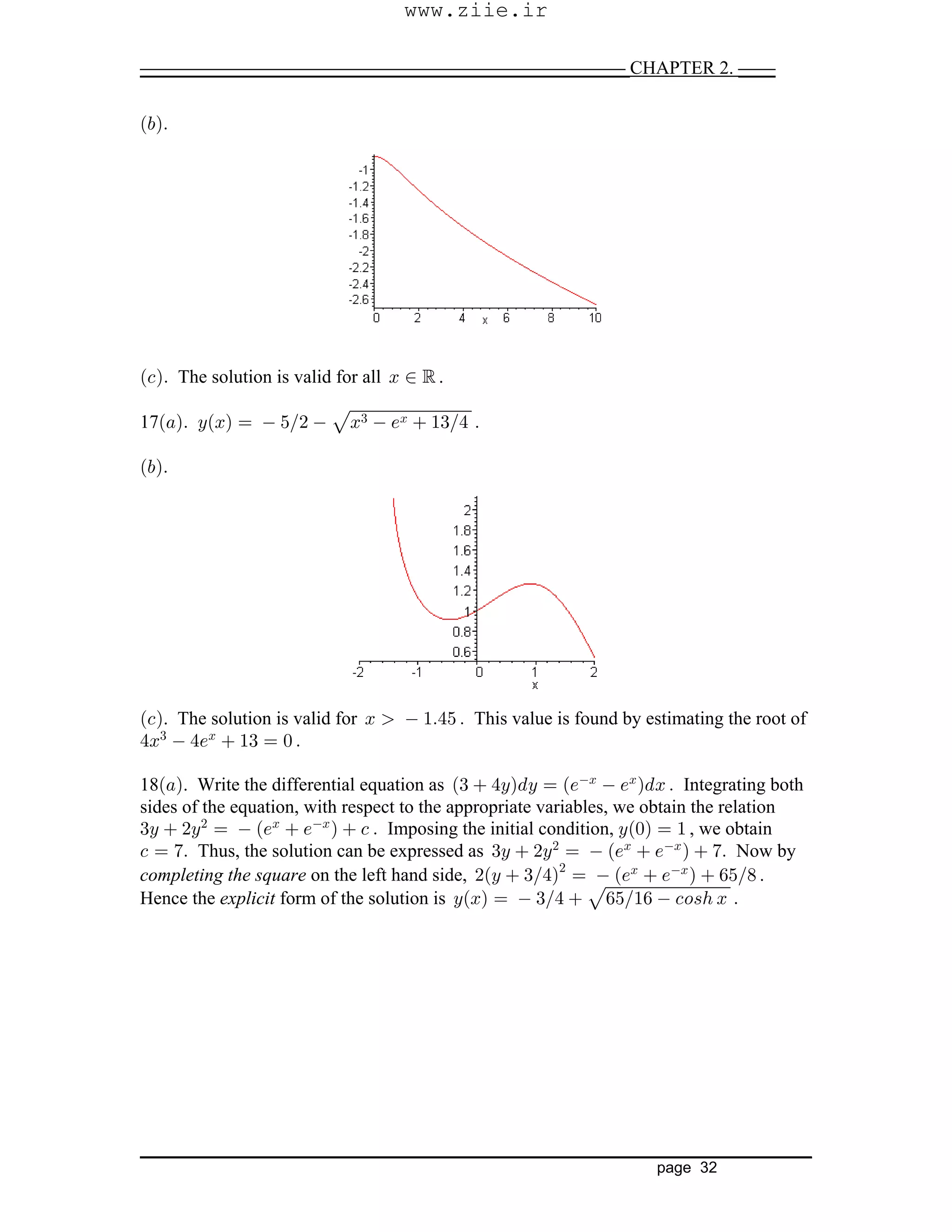 differential equations Boyce & Diprima Solution manual | PDF