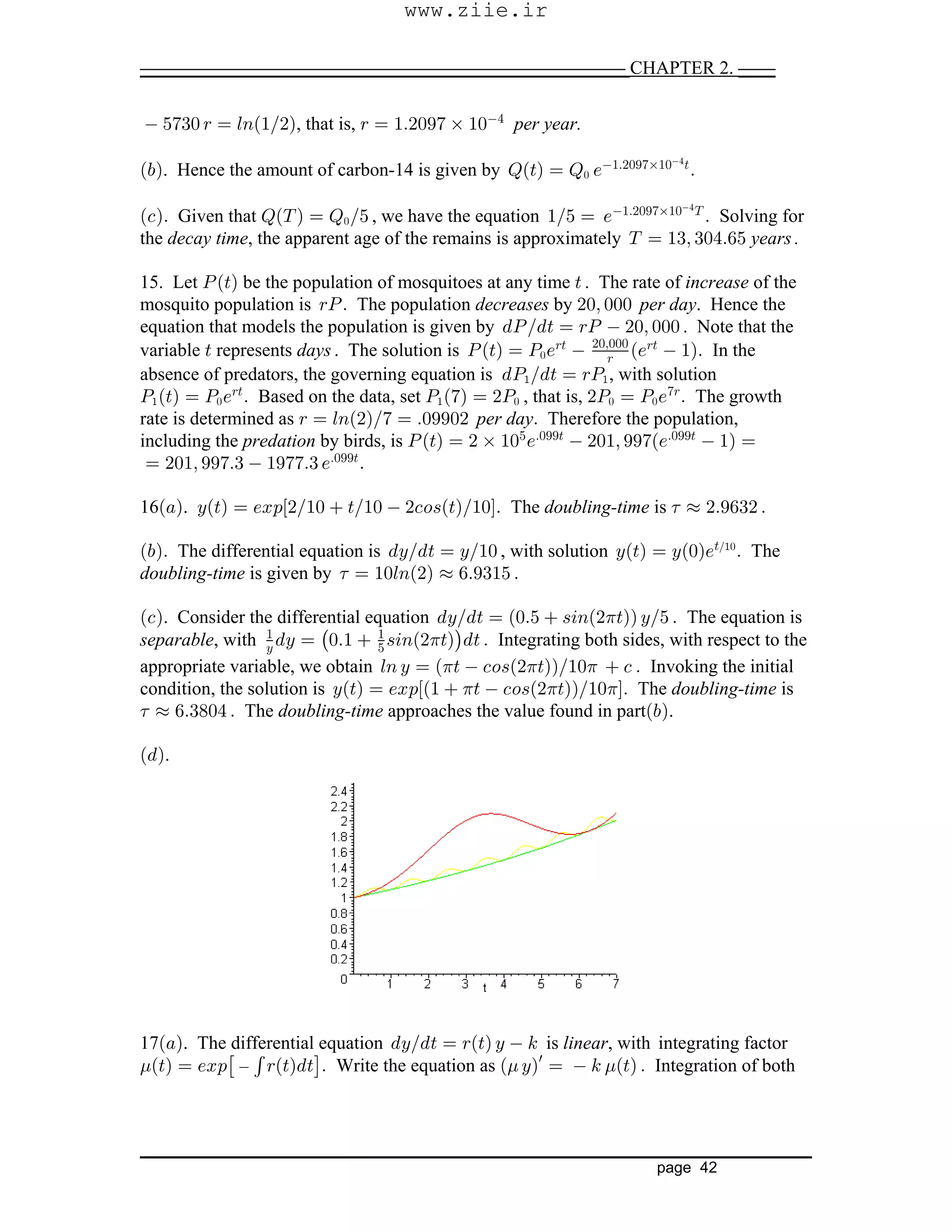 differential equations Boyce & Diprima Solution manual | PDF
