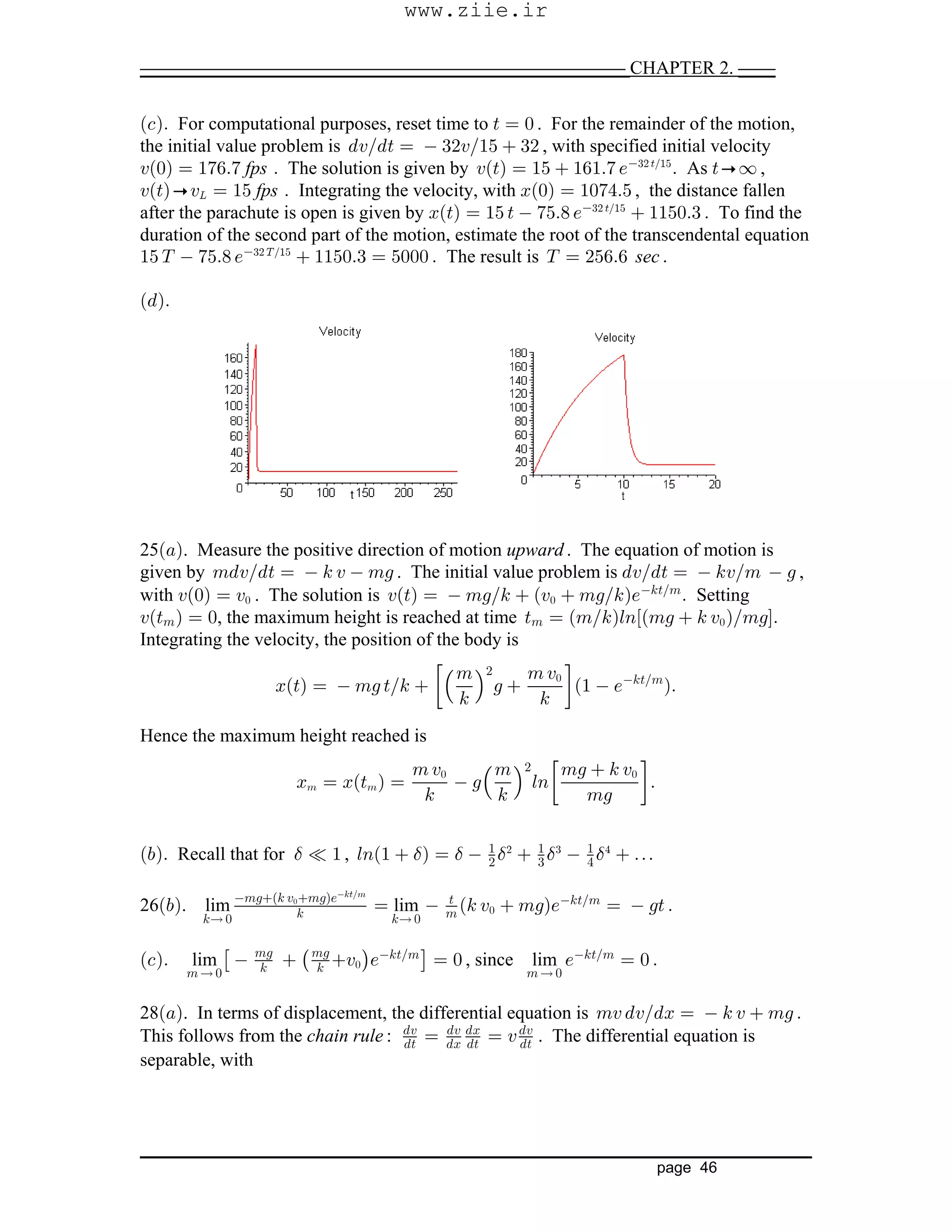 differential equations Boyce & Diprima Solution manual | PDF