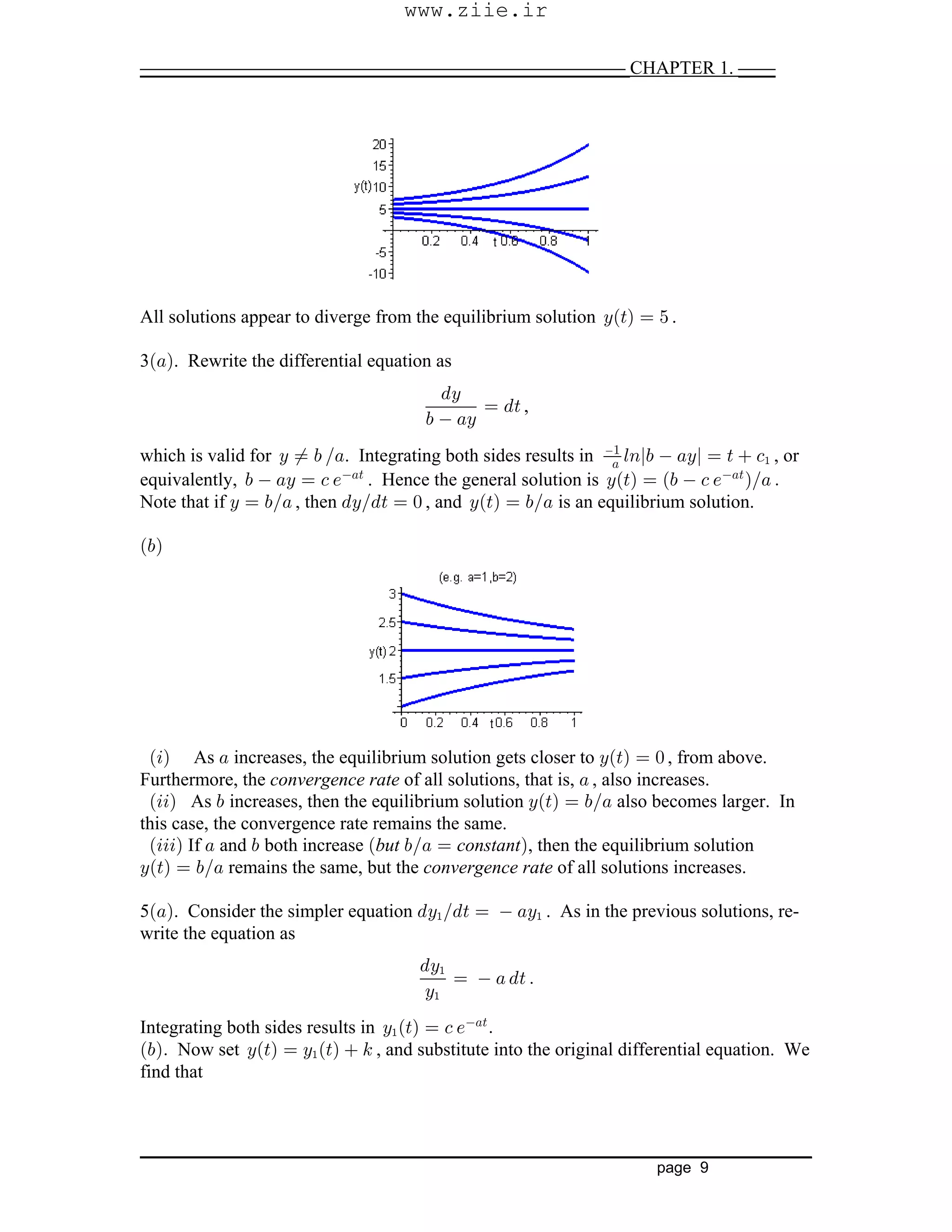 differential equations Boyce & Diprima Solution manual | PDF