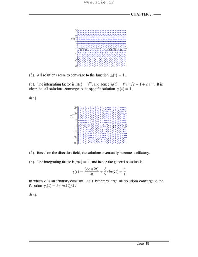 differential equations Boyce & Diprima Solution manual | PDF
