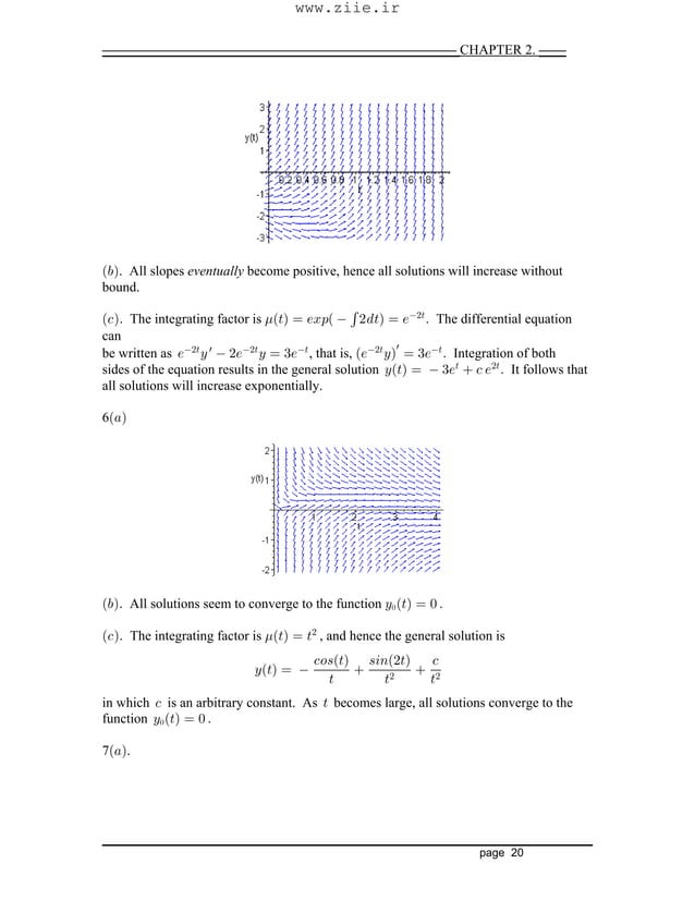 differential equations Boyce & Diprima Solution manual | PDF