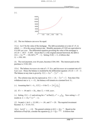 differential equations Boyce & Diprima Solution manual | PDF