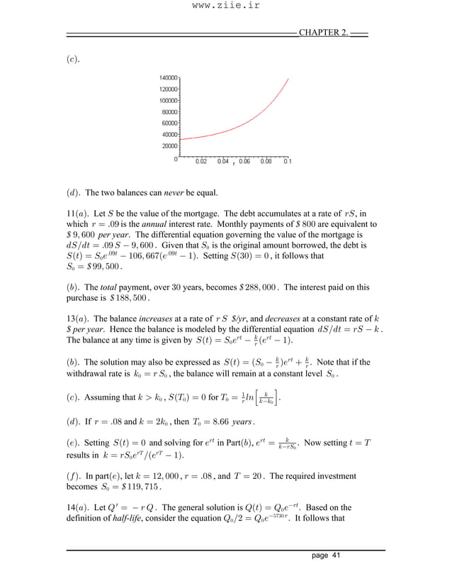 differential equations Boyce & Diprima Solution manual | PDF
