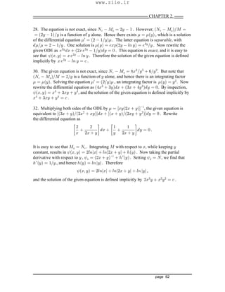 differential equations Boyce & Diprima Solution manual | PDF