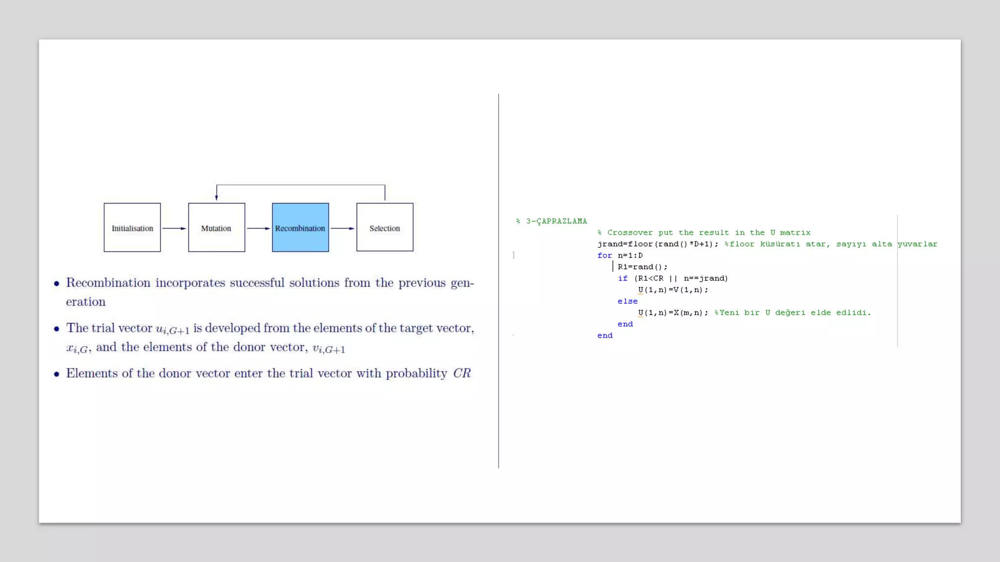 Differential Evolution Algorithm Dea Pptx Computer Software And Applications Computing