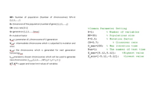 Differential Evolution Algorithm (DEA) | PPTX