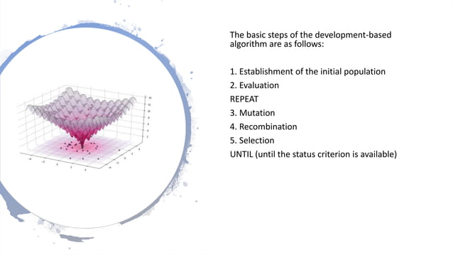 Differential Evolution Algorithm Dea Pptx Computer Software And Applications Computing