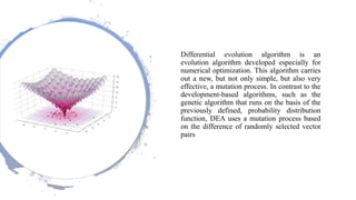 Differential Evolution Algorithm (DEA) | PPTX