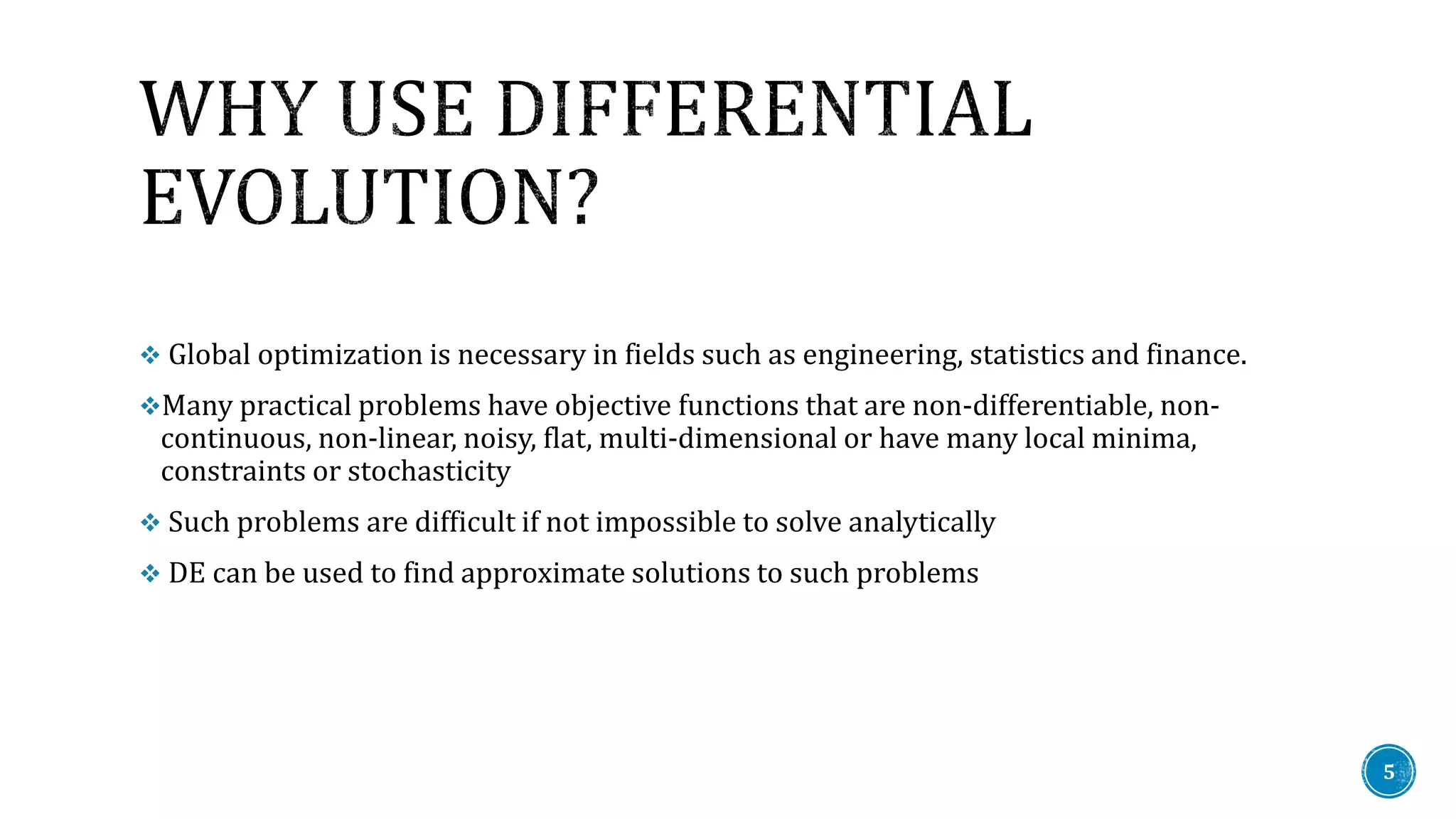 Differential evolution | PDF