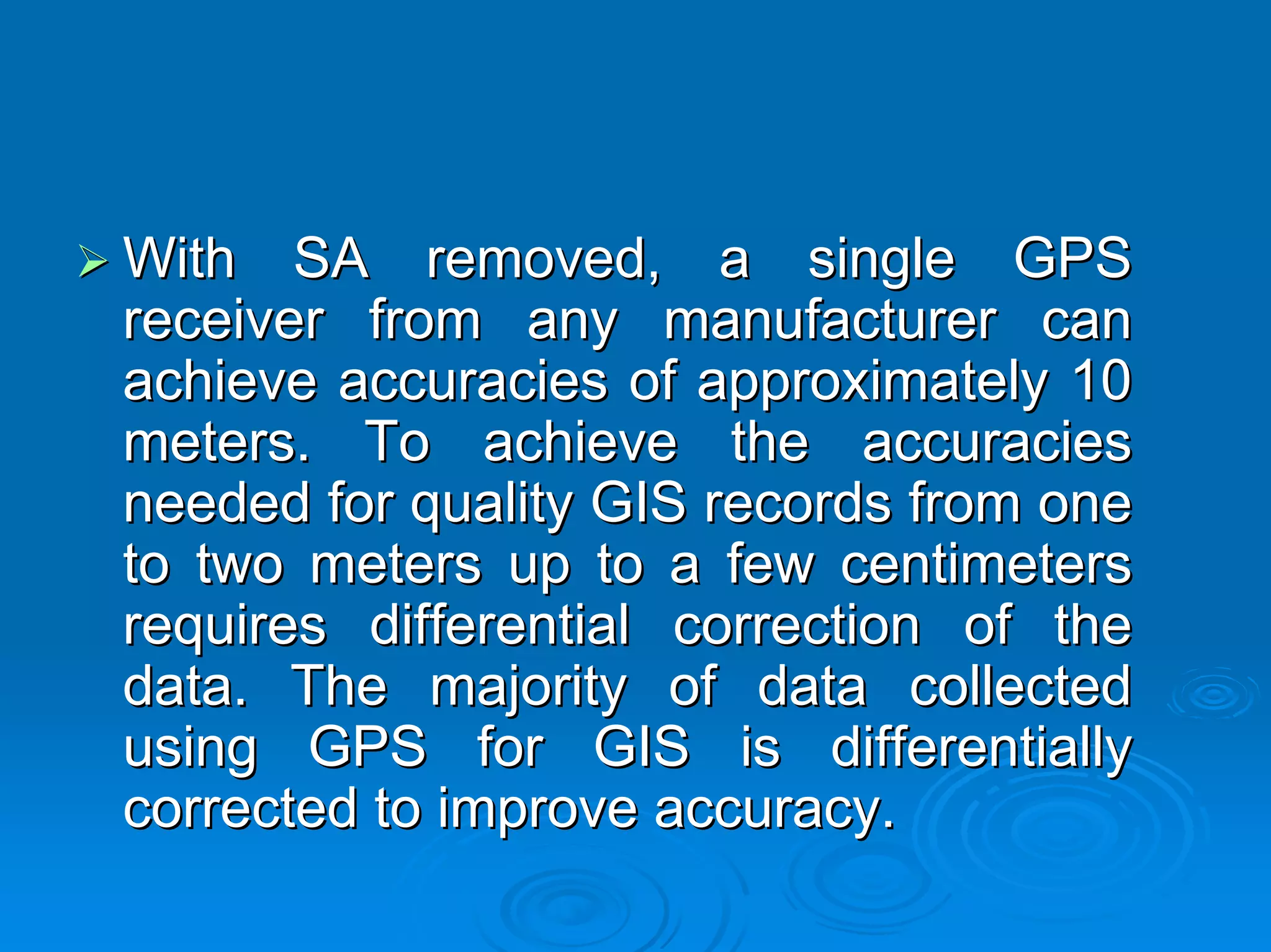Differential gps (dgps) 09 04-12 | PDF