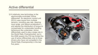 Differential in automobile | PPTX