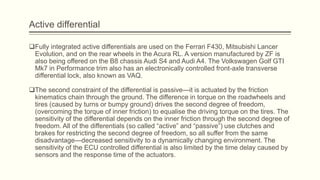 Differential in automobile | PPTX