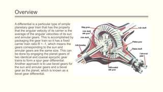 Differential in automobile | PPTX