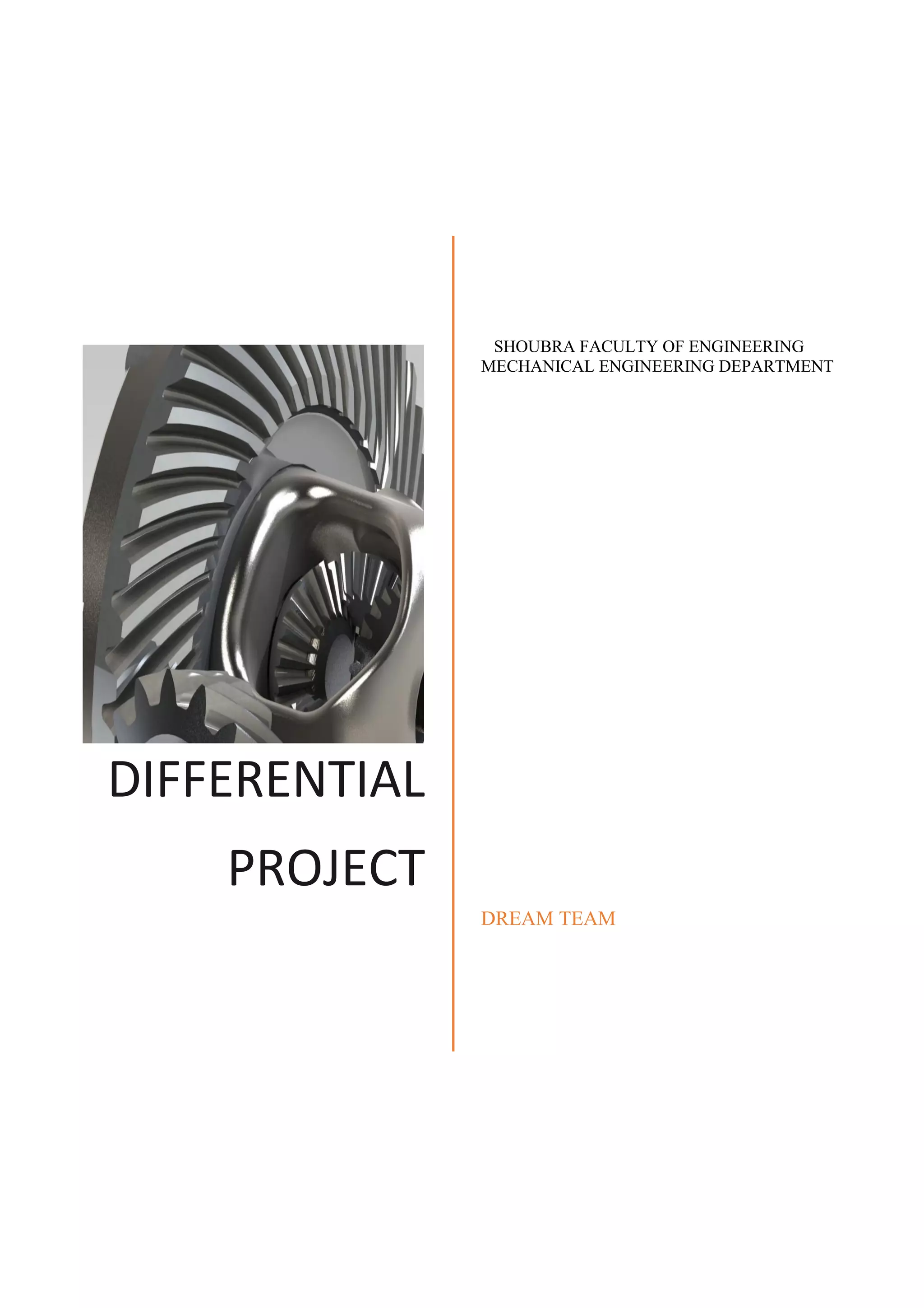 Differential mechanism in cars | PDF