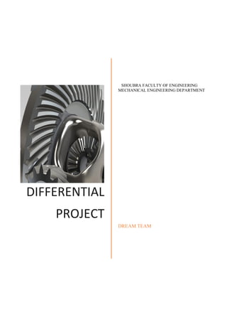Differential mechanism in cars | PDF