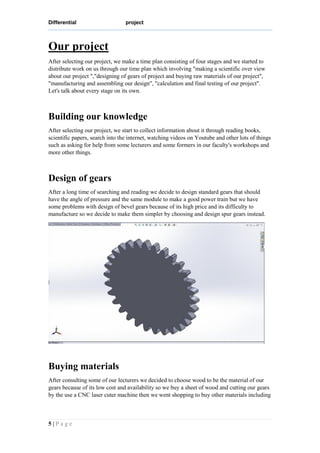 Differential mechanism in cars | PDF