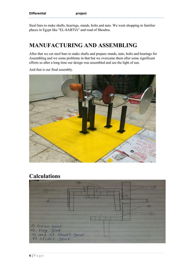 Differential mechanism in cars | PDF