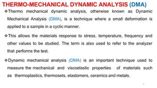 Differential Mechanical Analysis (DMA).pdf