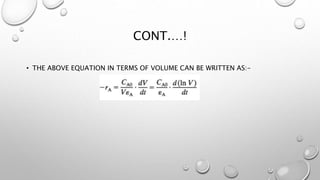 Differential method of analysis of data | PPTX