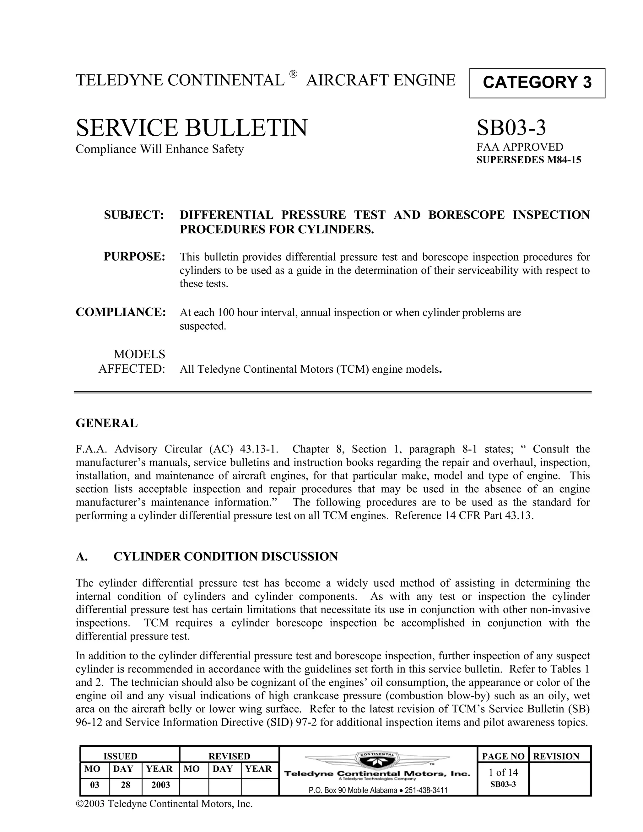 Differential pressure cylinder tester | PDF