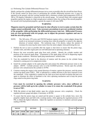 Differential pressure cylinder tester | PDF
