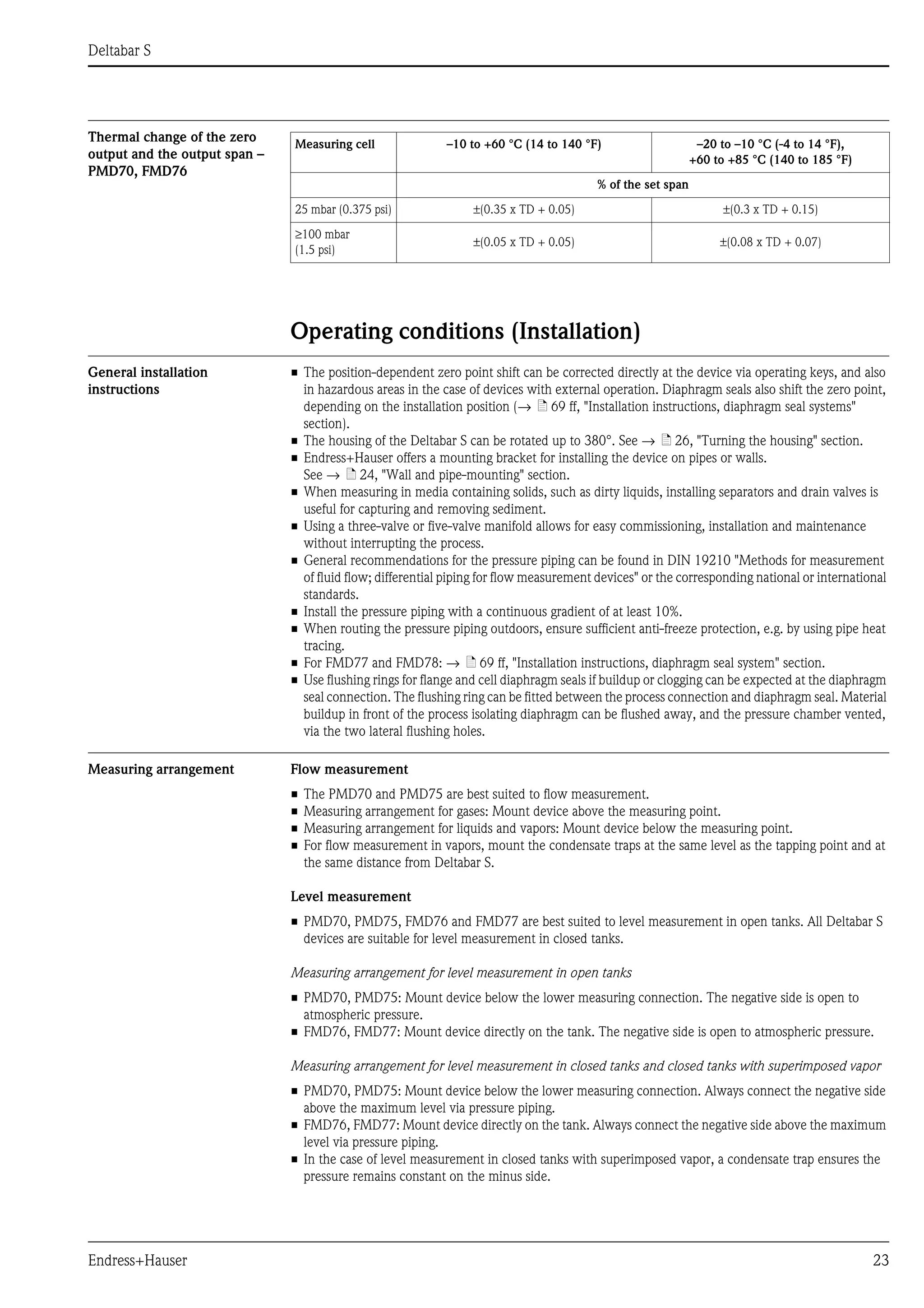 Differential pressure measurement-Level transmiter | PDF | Technology ...