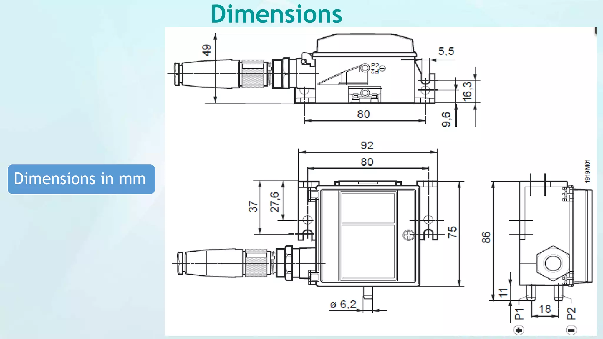 Siemens Differential pressure sensor qbm4000 | PPTX