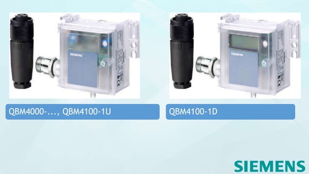 Siemens Differential pressure sensor qbm4000 | PPTX