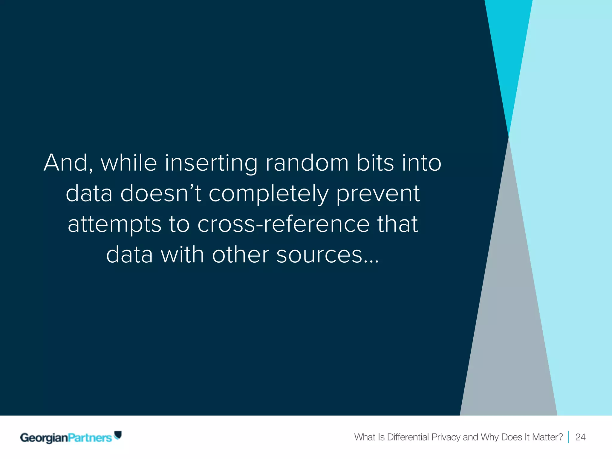What is Differential Privacy? | PDF