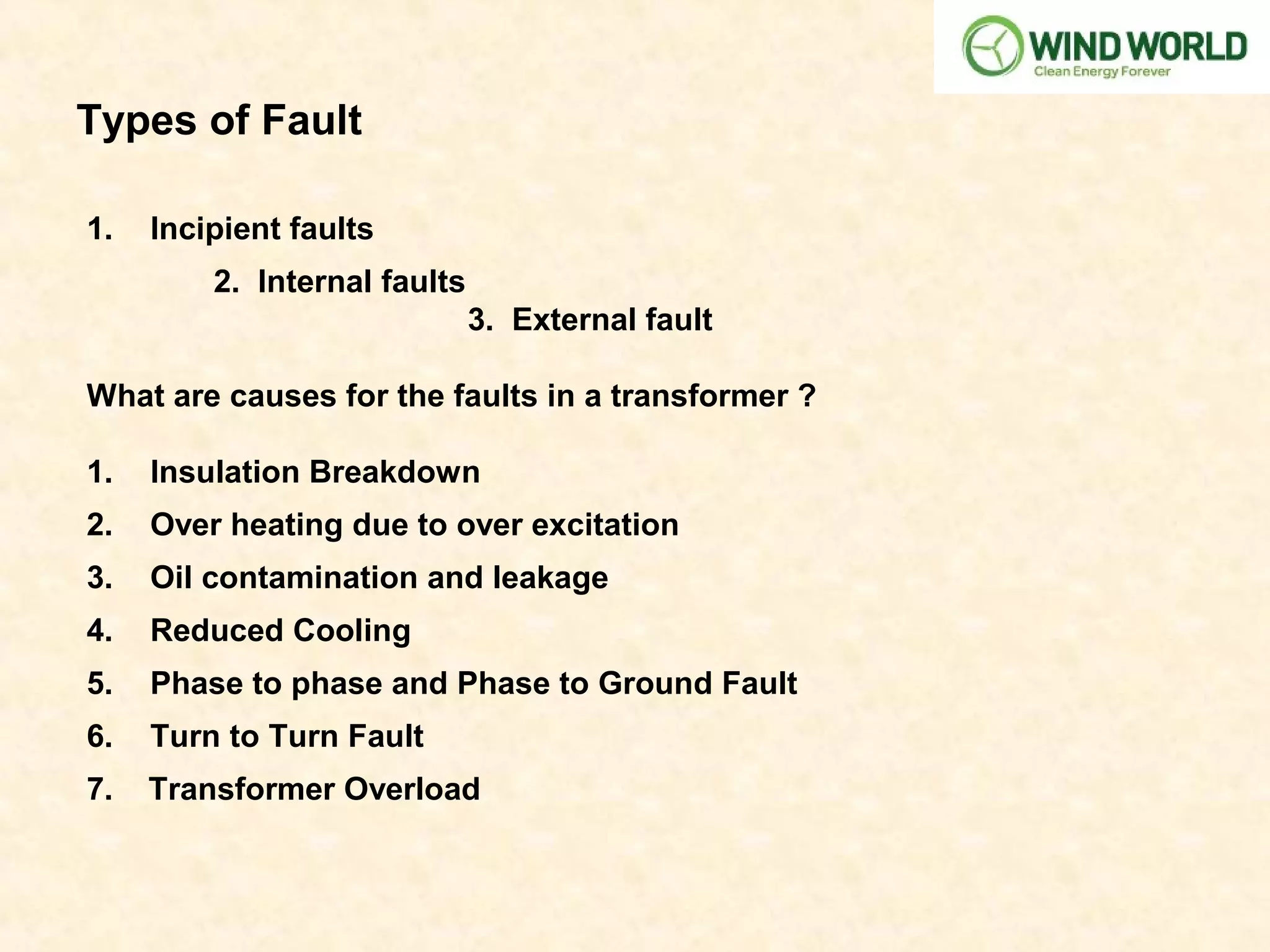 Power Transformer Differential protection | PPT