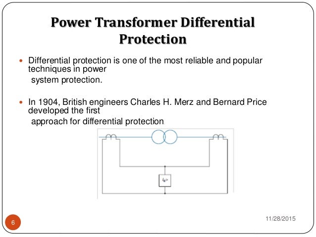 Transformer Differential Protection Circuit