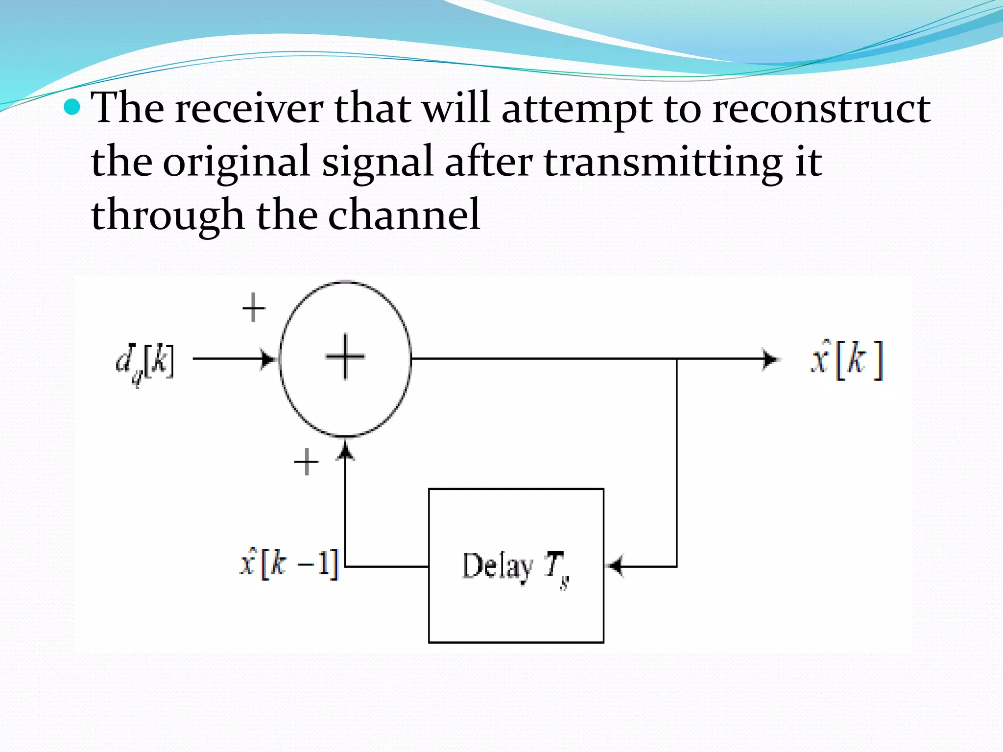 Differential pulse code modulation | PPTX