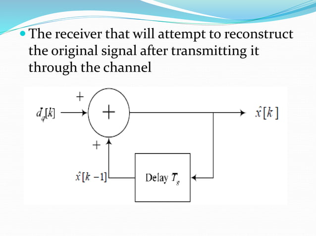 Differential pulse code modulation | PPTX