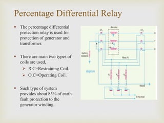 Differential relay | PPTX