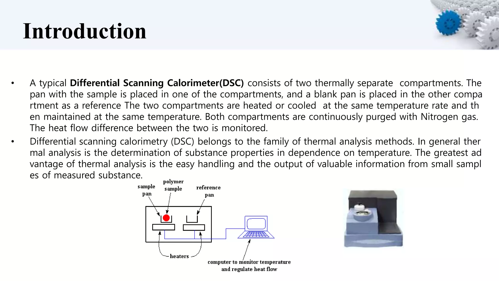 Differential scanning calorimeter dsc | PPSX