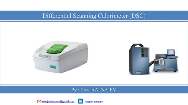 Differential scanning calorimeter dsc | PPT