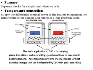 Differential Scanning Colorimetry | PPTX