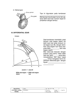 Differential siswa | DOC