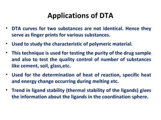 Differential thermal analysis | PPT