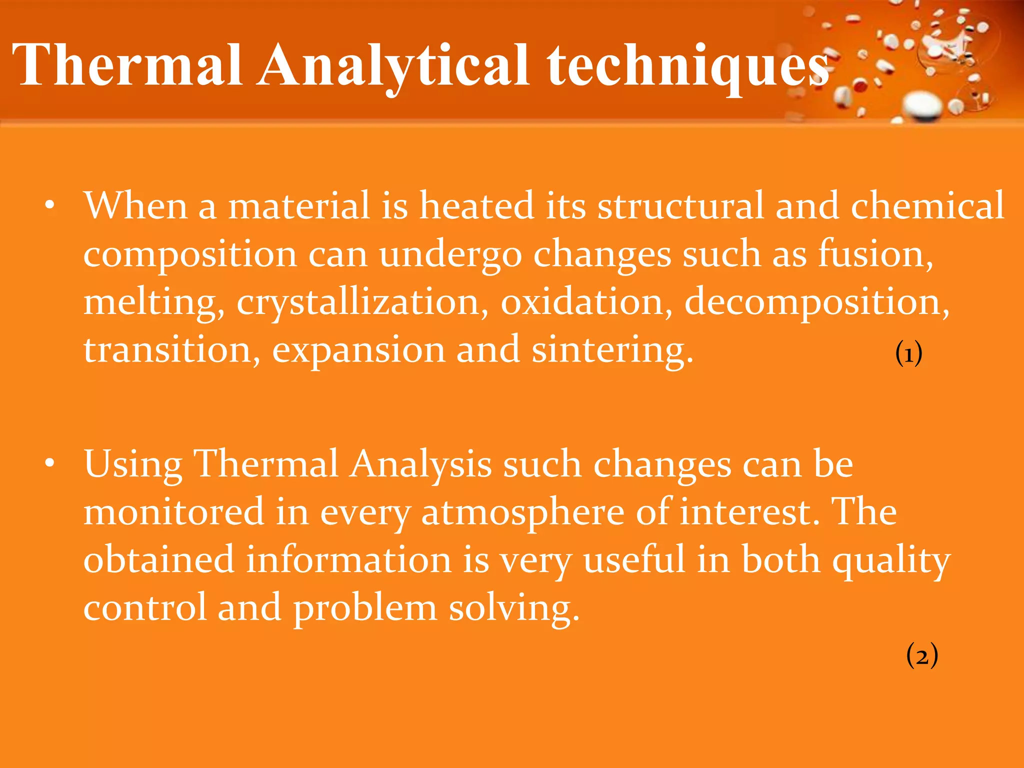 Differential Thermal Analysis (DTA) | PPTX