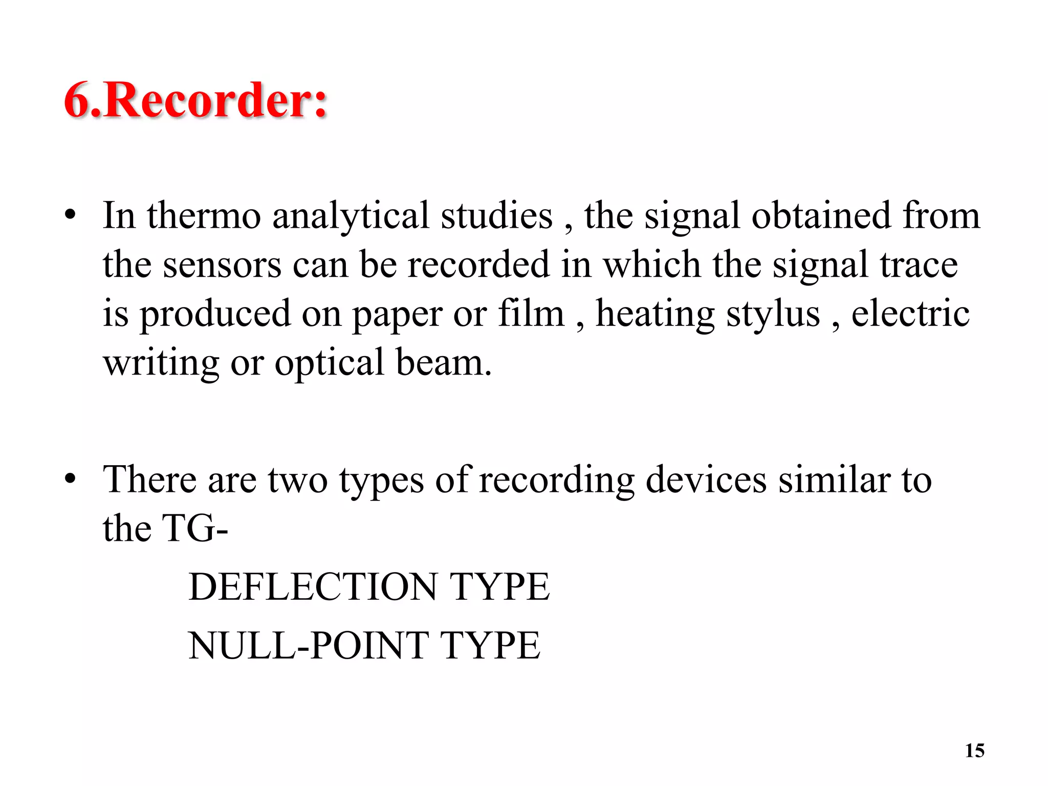 Differential thermal analysis(dta) | PPTX