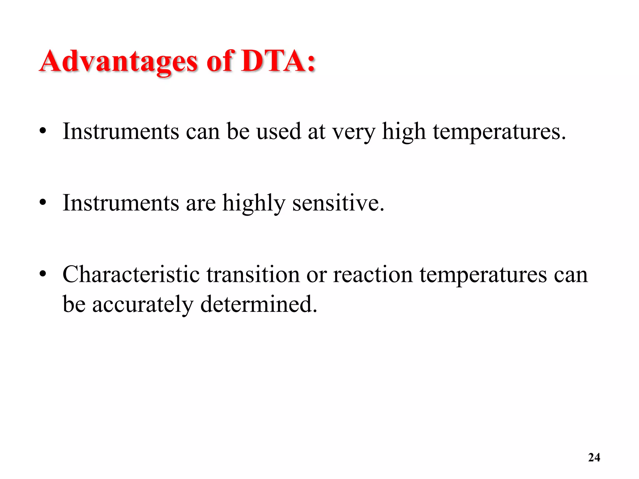 Differential thermal analysis(dta) | PPTX | Physics | Science