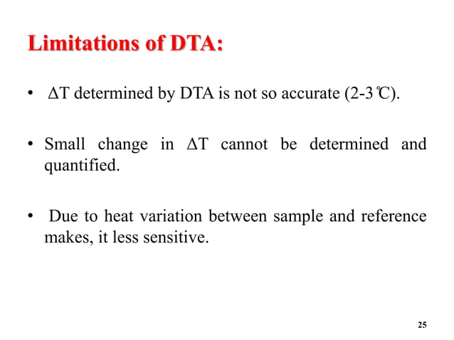Differential thermal analysis(dta) | PPTX | Physics | Science