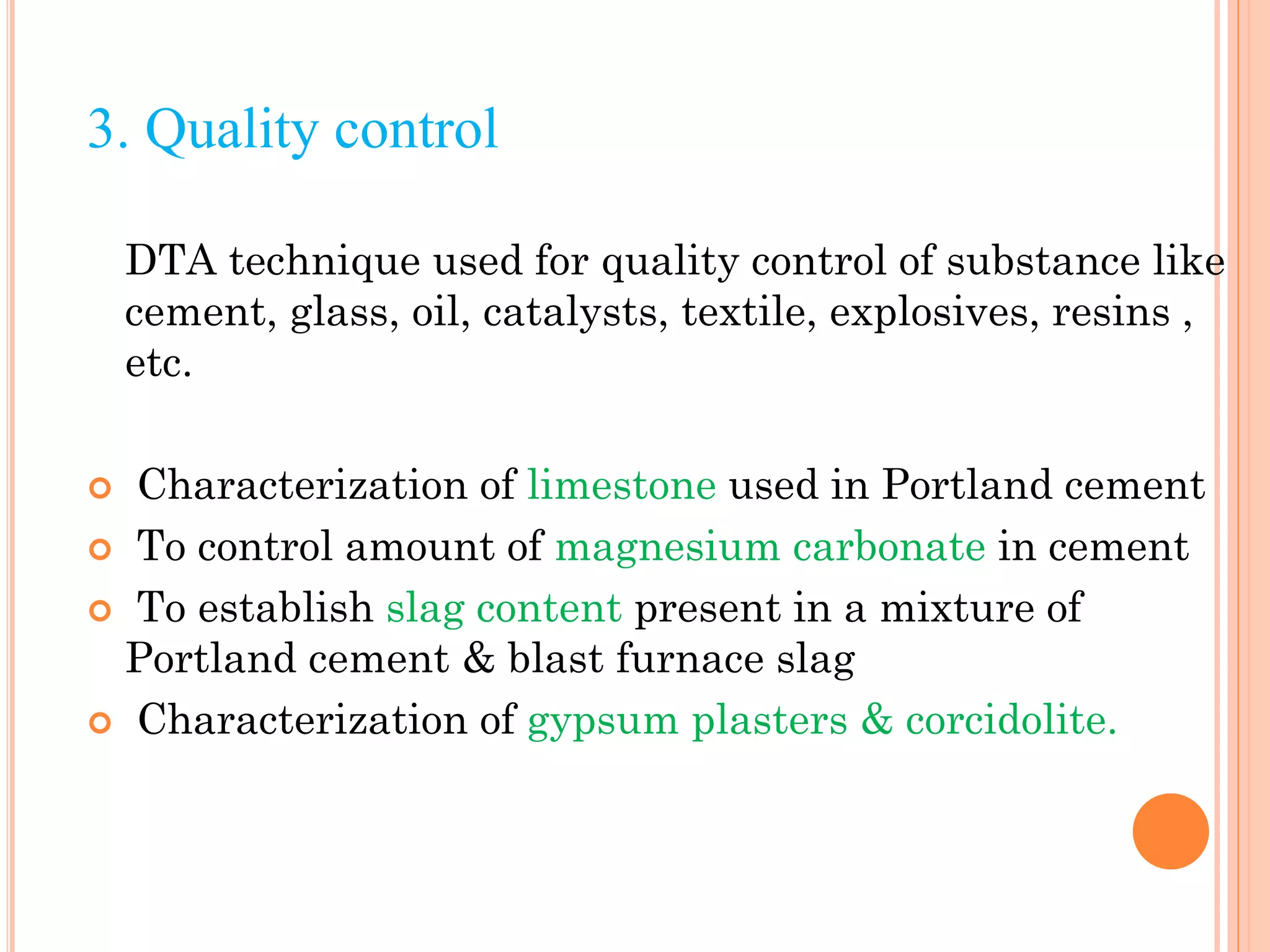 Differential Thermal Analysis & Differential Scanning Calorimetry | PDF