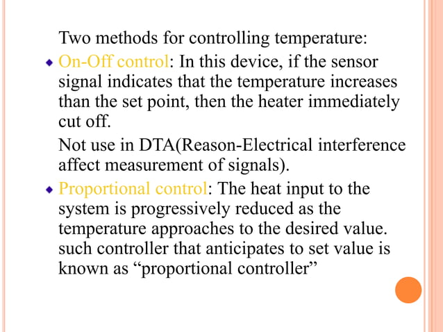 Differential Thermal Analysis & Differential Scanning Calorimetry | PPT