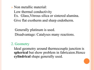 Differential Thermal Analysis & Differential Scanning Calorimetry | PDF