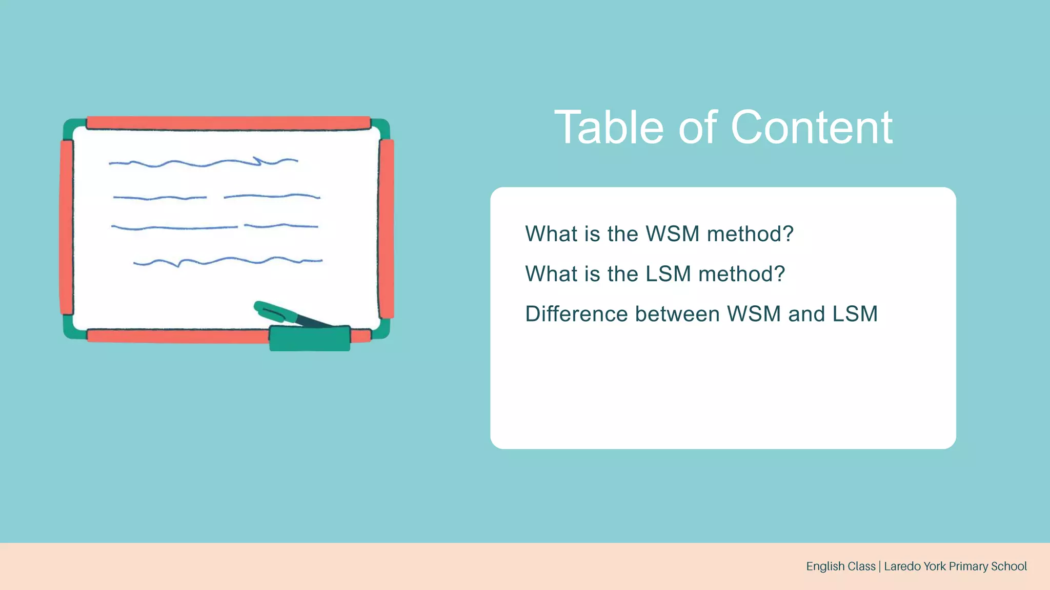 WSM and LSM steel structures | PPTX